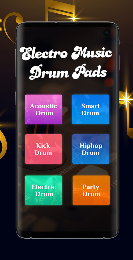 Electro Music Drum Pads - Real Drums Music Game - Drum Pad Machine - Beat Maker - Android Full ...
